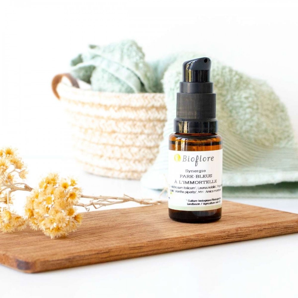 Our blueberry synergy with immortelle against bruises